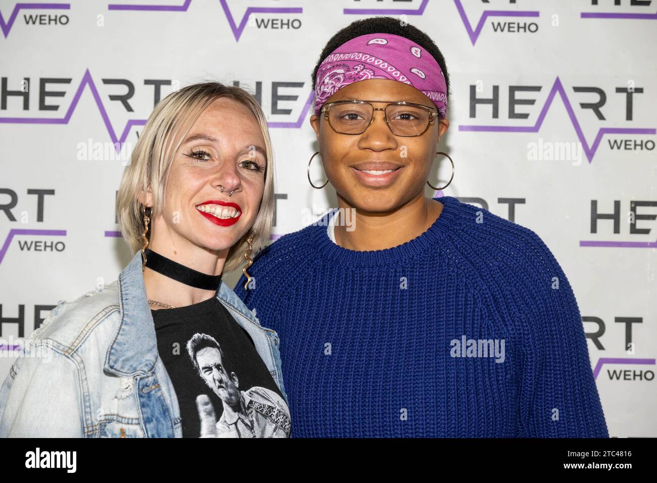 Los Angeles, USA. 09th Dec, 2023. Writer Mimi Blankson with Aimee ...