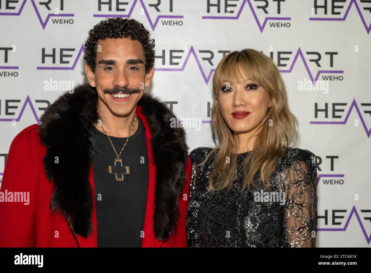 Los Angeles, USA. 09th Dec, 2023. Actor Ray Santiago, Actress Jeni Chua ...
