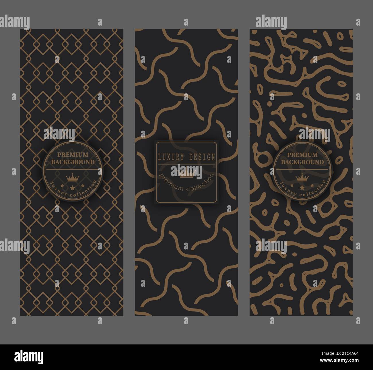 Luxury pattern design. Premium background for packaging, cover ...