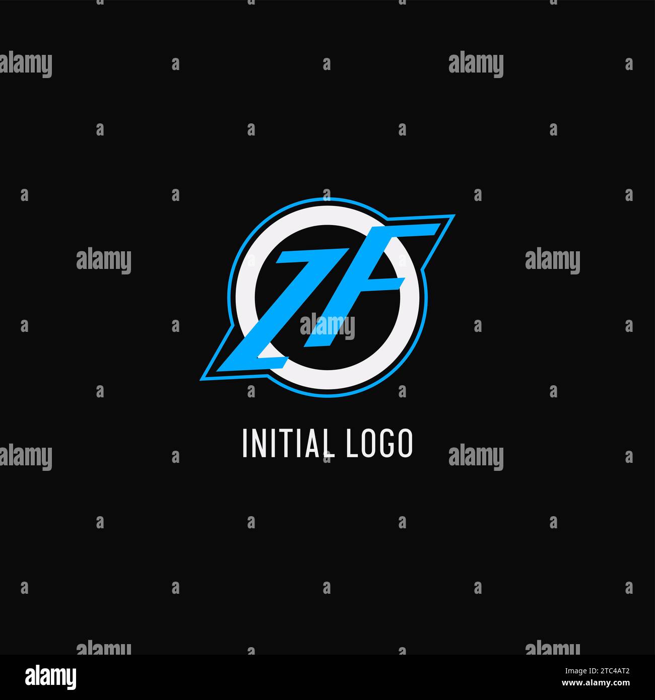Initial zf logo Stock Vector Images - Alamy