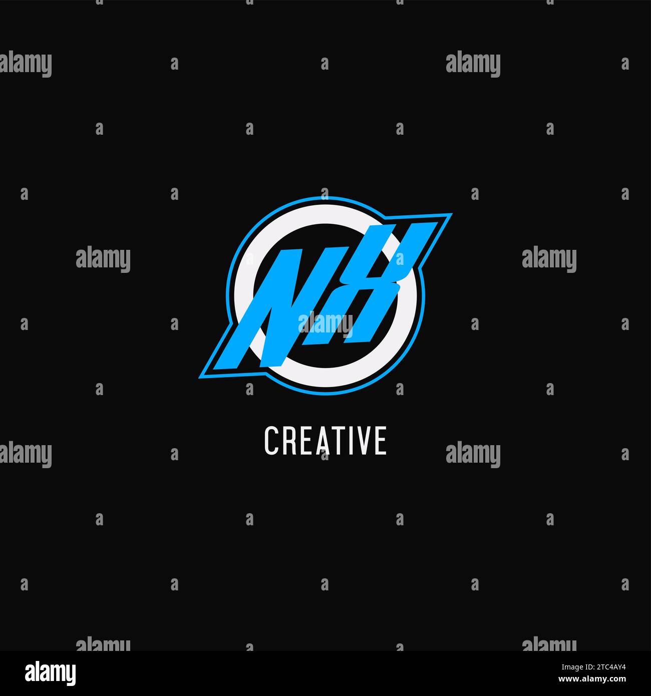 Initial NX logo circle line, creative esport team logo monogram style ... Initial NX logo circle line, creative esport team logo monogram style ...