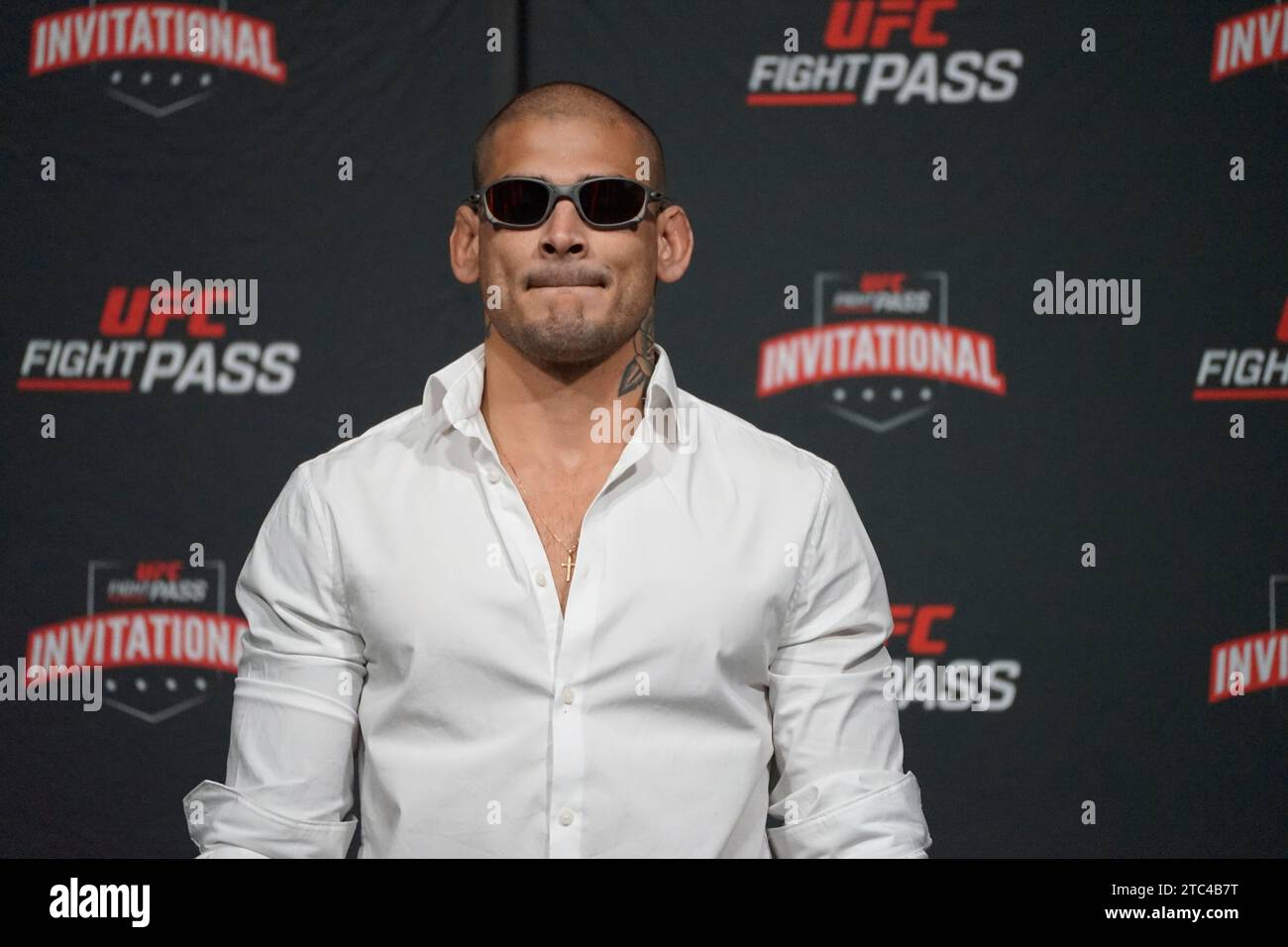 LAS VEGAS, NV - DECEMBER 09: Jonnatas Gracie poses for a photo at the ...