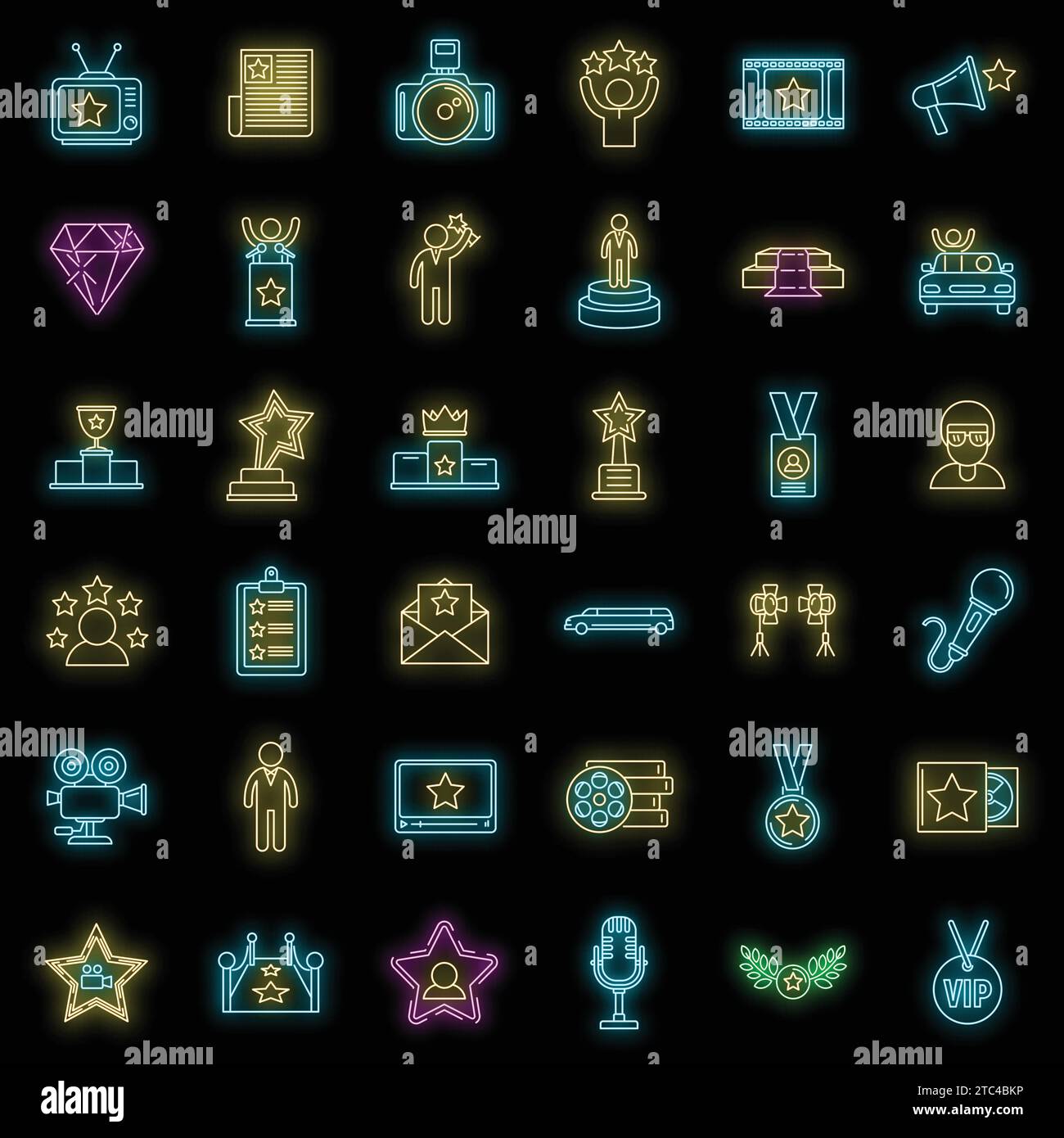 Celebrity famous icons set. Outline set of celebrity famous vector ...