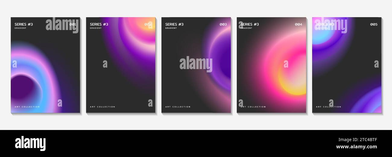 Posters of backgrounds with color radial fluid gradient blur effect ...