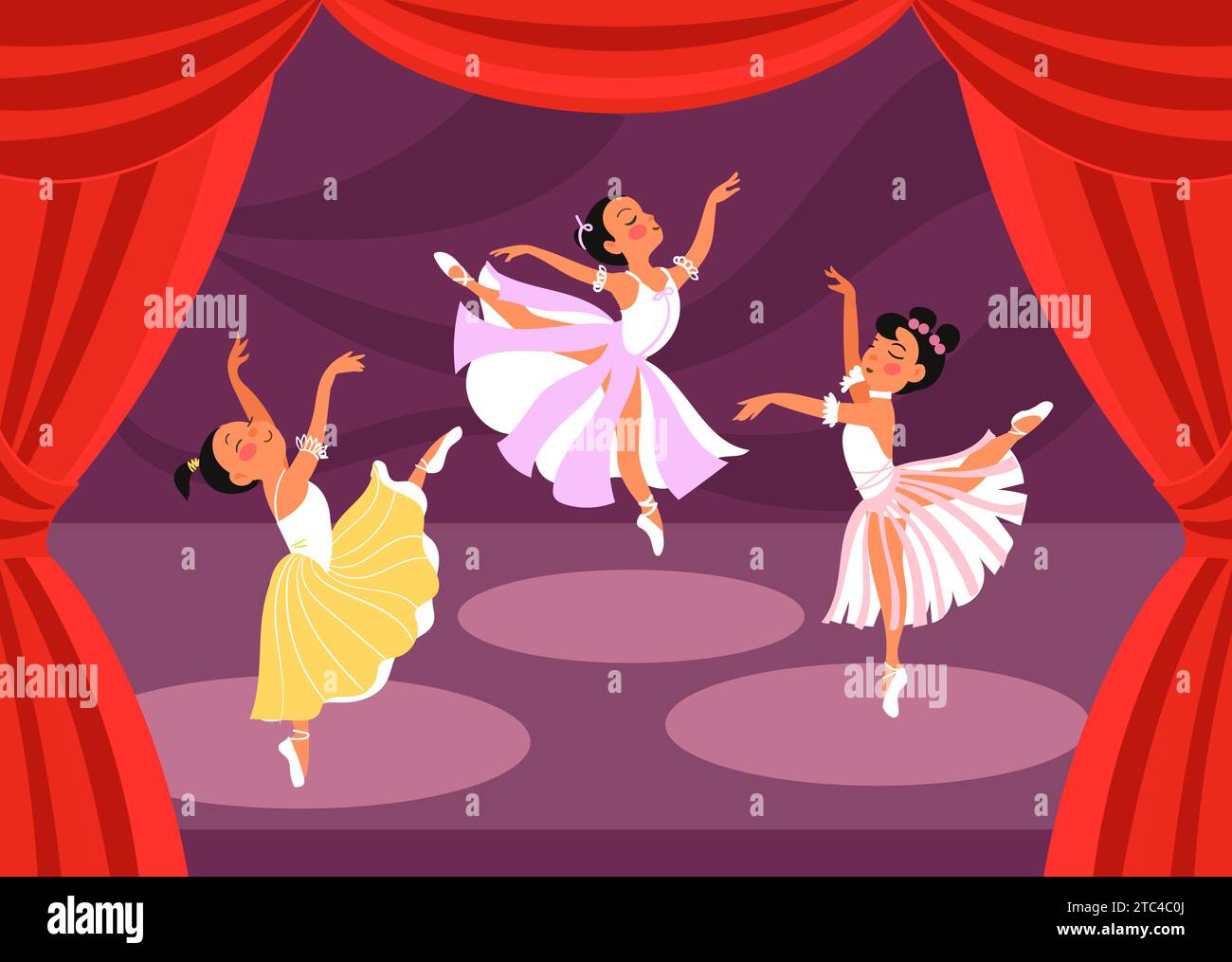 Choreographic show Stock Vector Images - Alamy