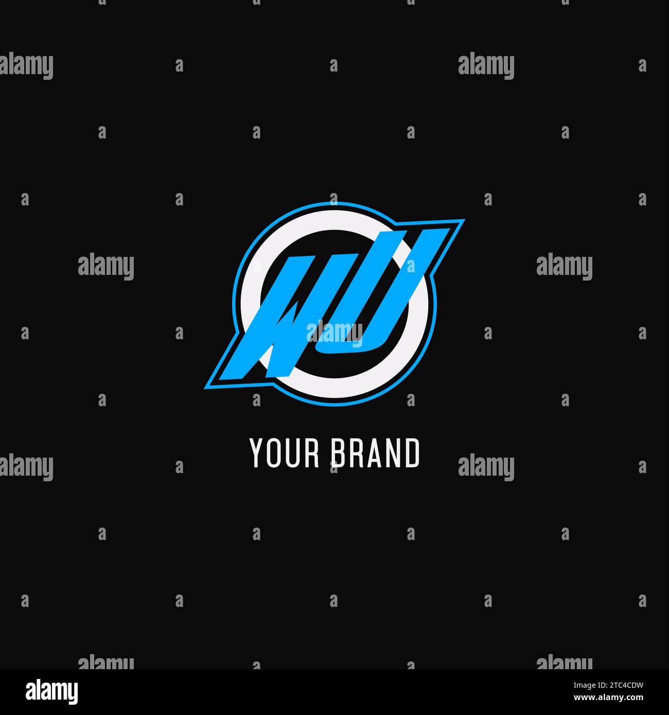 Wu minimal logo hi-res stock photography and images - Alamy
