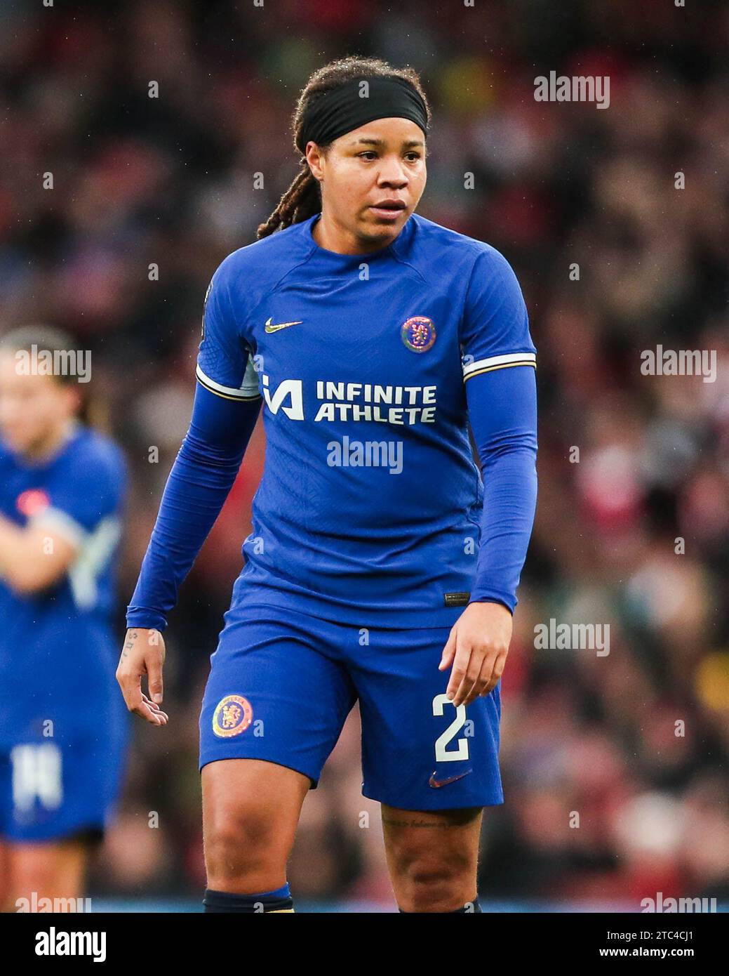 London, UK. 10th Dec, 2023.Chelsea's Mia Fishel In action during the ...