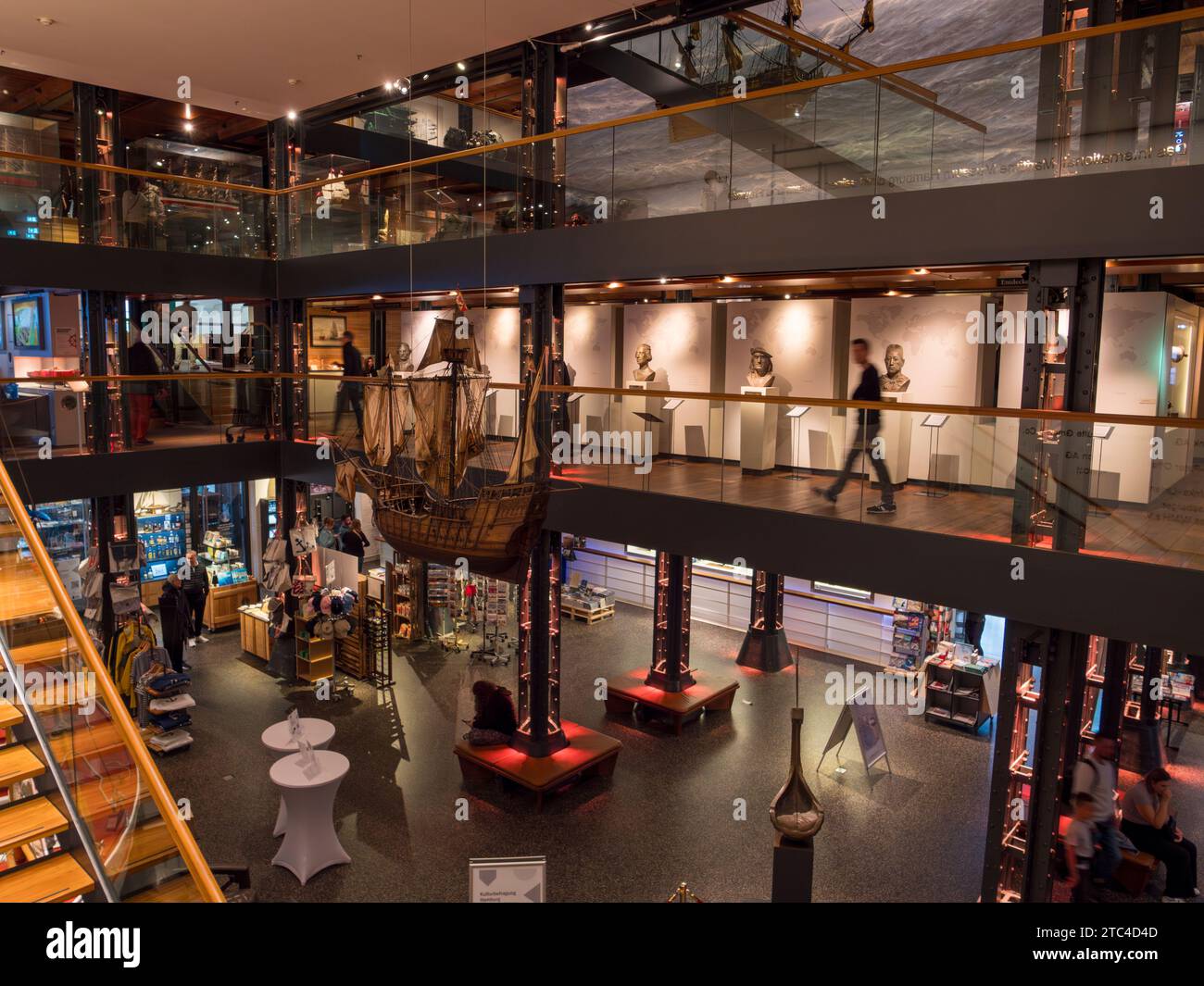 Inside the maritime museum hi-res stock photography and images - Alamy