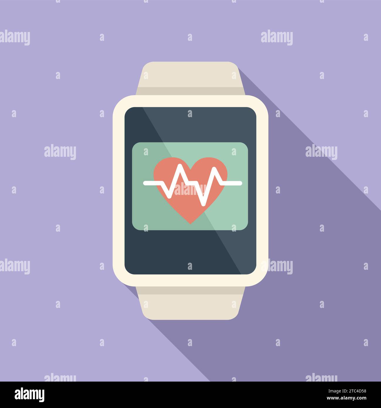 Track all your heart data Stock Vector Images - Alamy