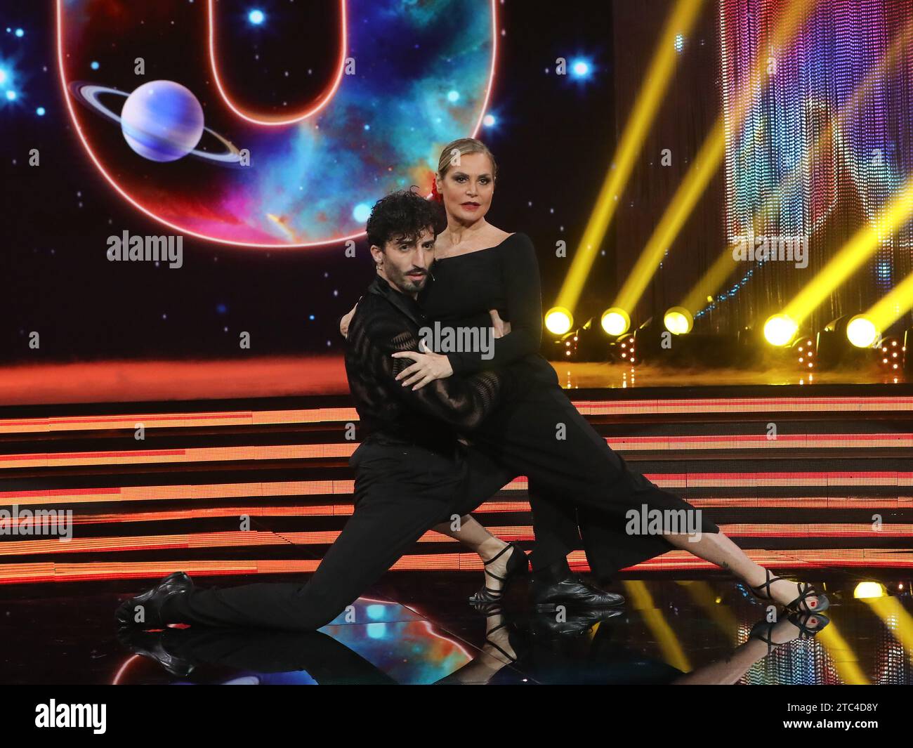 Rome, Rai auditorium of the Foro Italico, TV broadcast "Dancing with ...