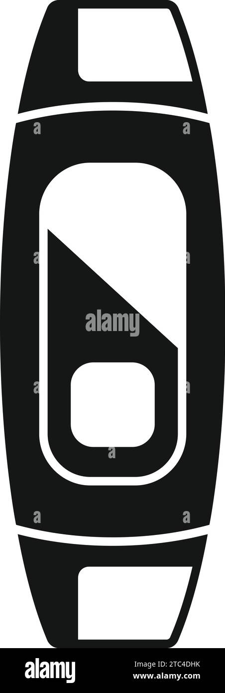 Fitbit icon vector Black and White Stock Photos & Images - Alamy