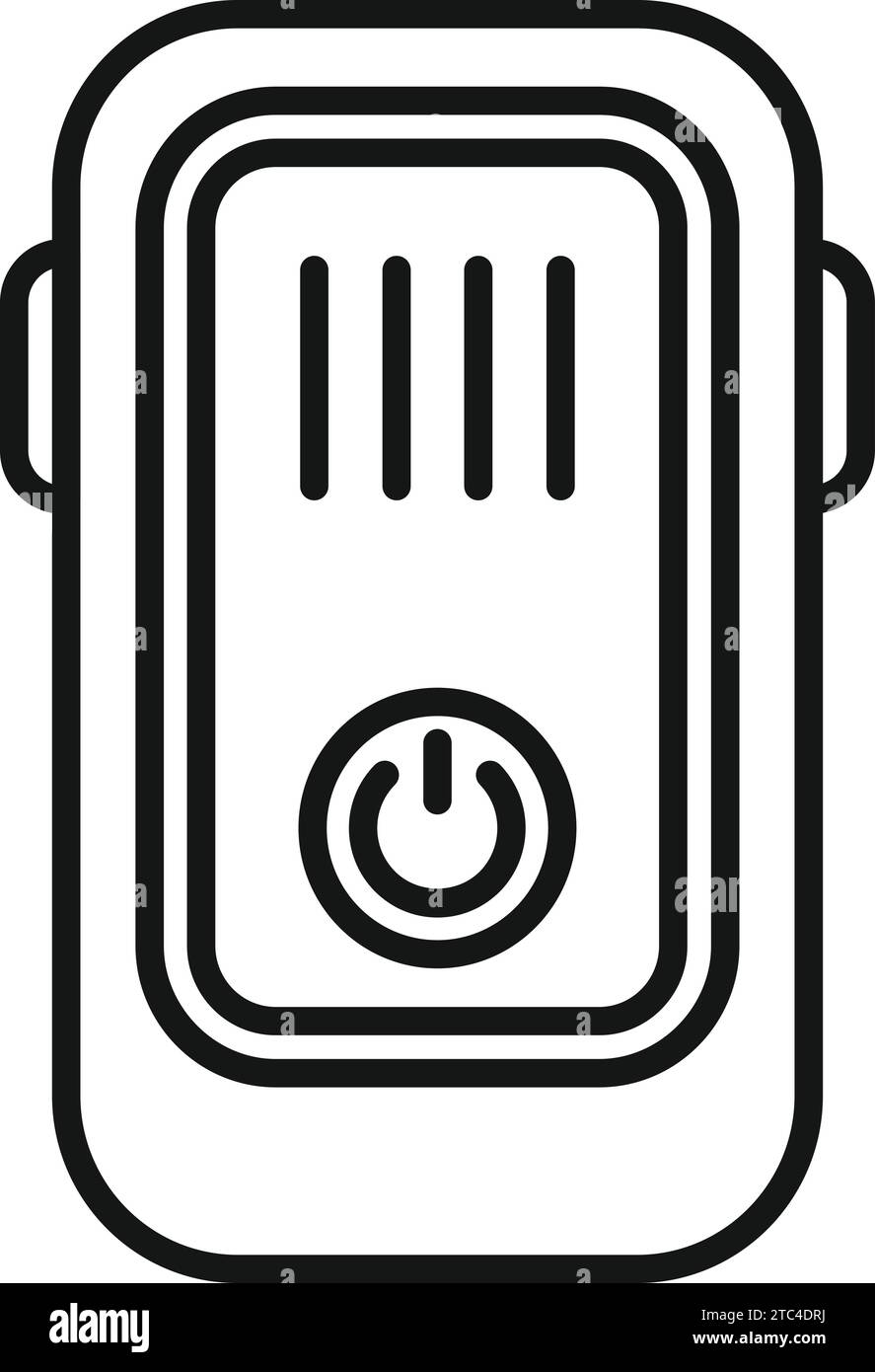 Fitbit icon vector Black and White Stock Photos & Images - Alamy