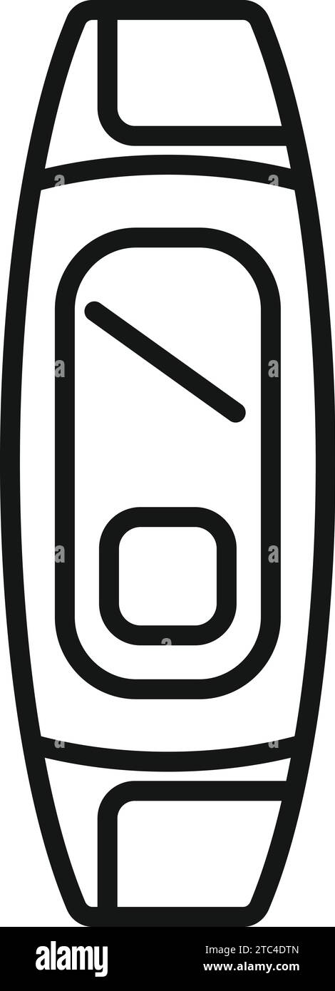 Fitbit icon vector Black and White Stock Photos & Images - Alamy