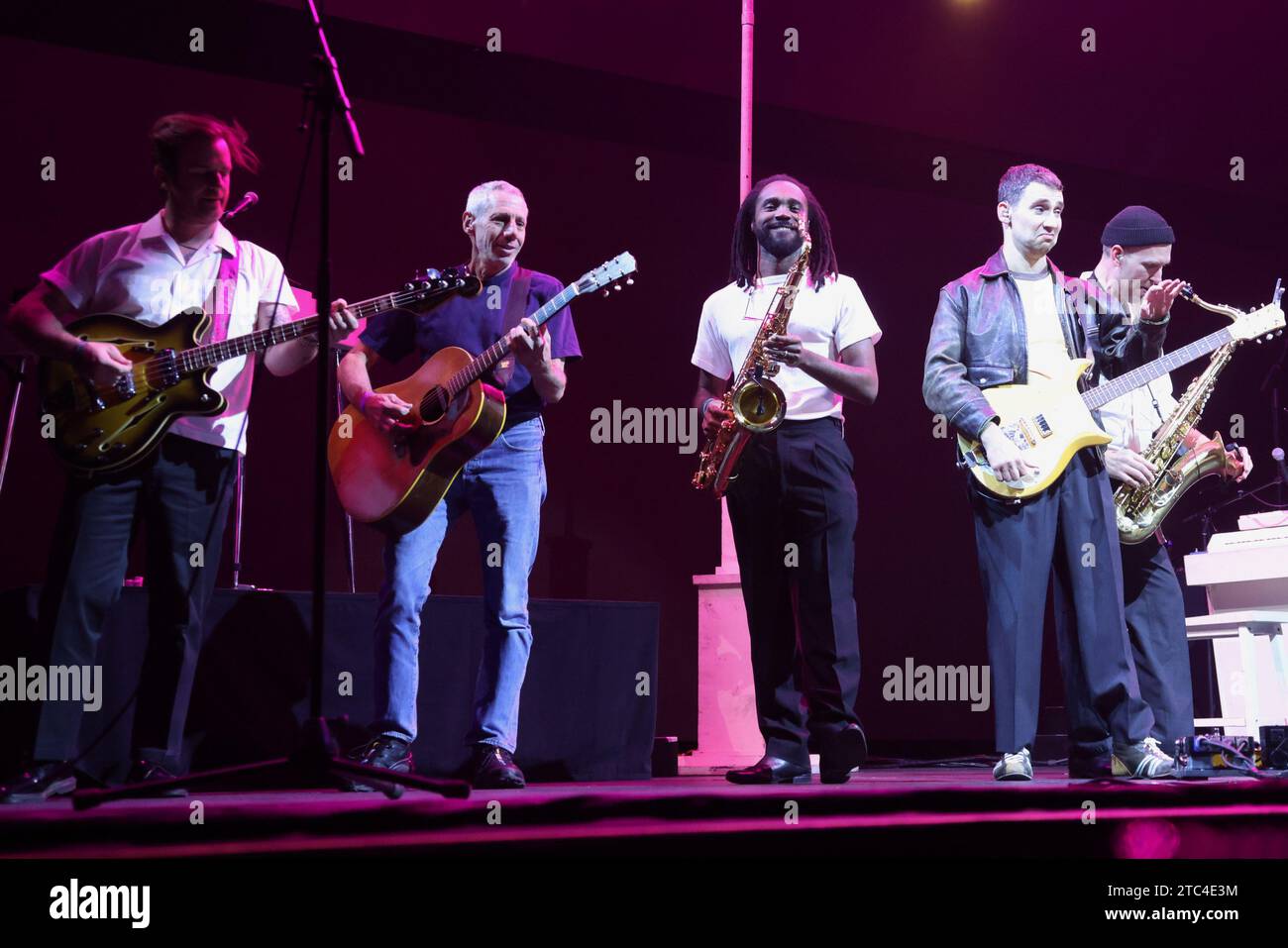 Rick Antonoff and Jack Antonoff of Bleachers during Audacy's KROQ ...