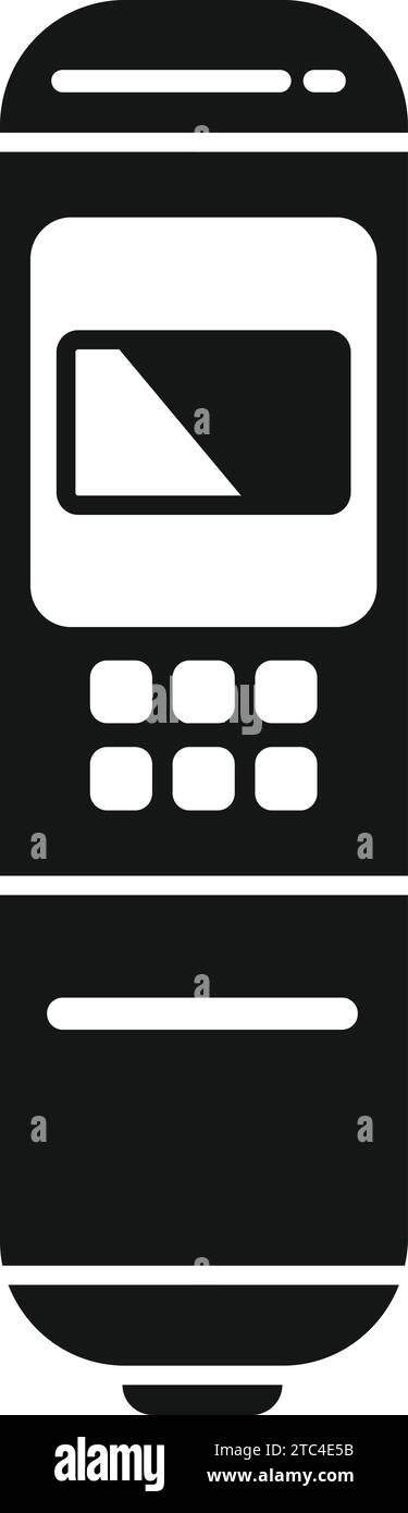 Solution food ph meter icon simple vector. Paper sensor. Device kit ...