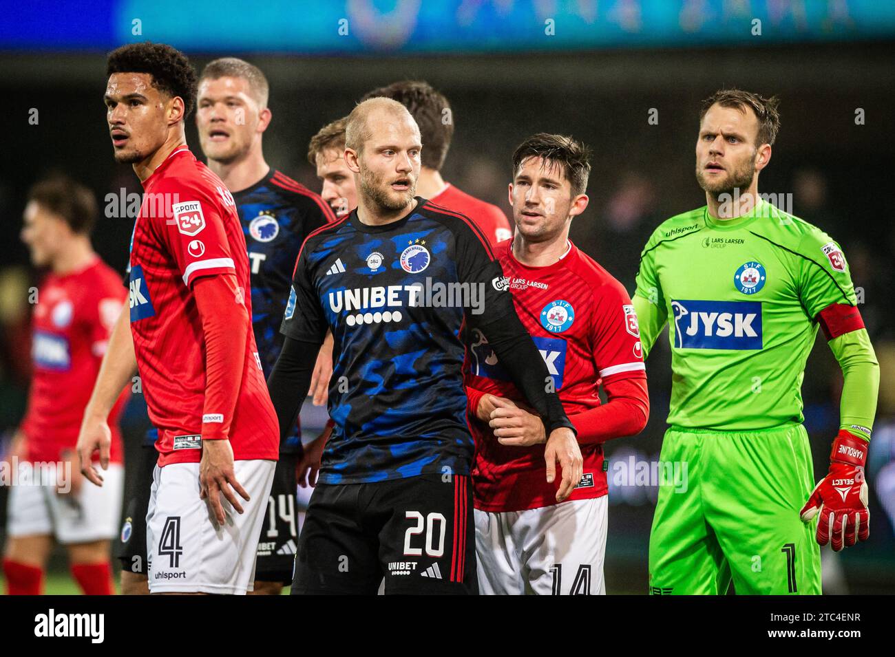 Silkeborg, Denmark. 09th, December 2023. Nicolai Boilesen (20) of FC ...