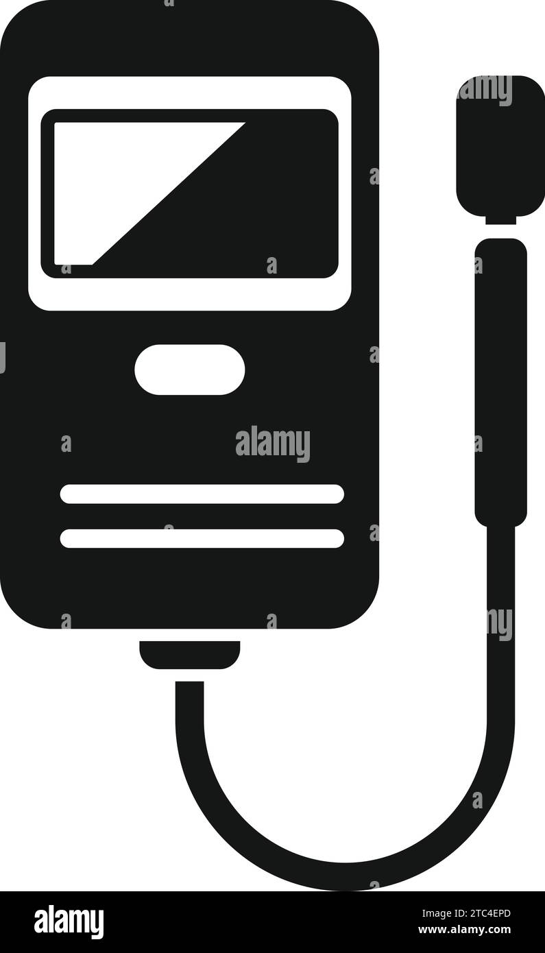 Device soil kit icon simple vector. Medical device. Experiment scale ...