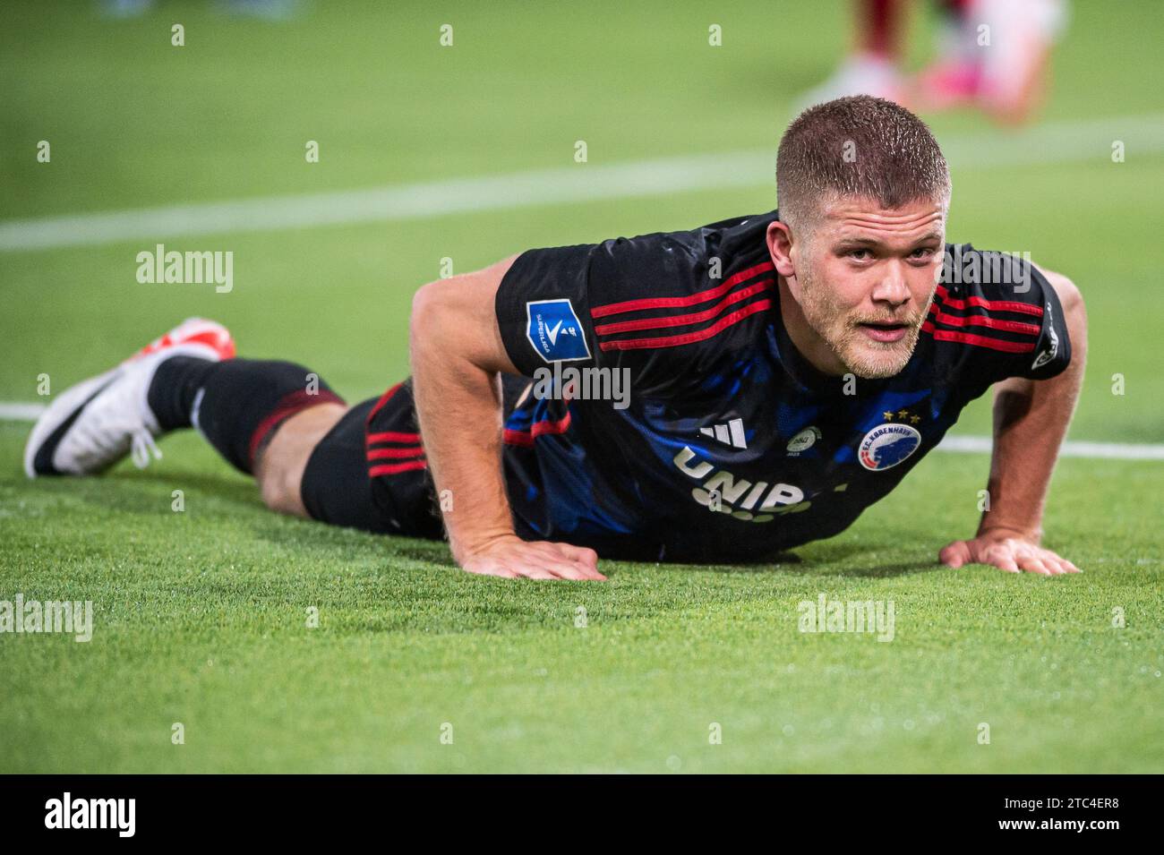 Silkeborg, Denmark. 09th, December 2023. Andreas Cornelius (14) of FC Copenhagen seen during the ...