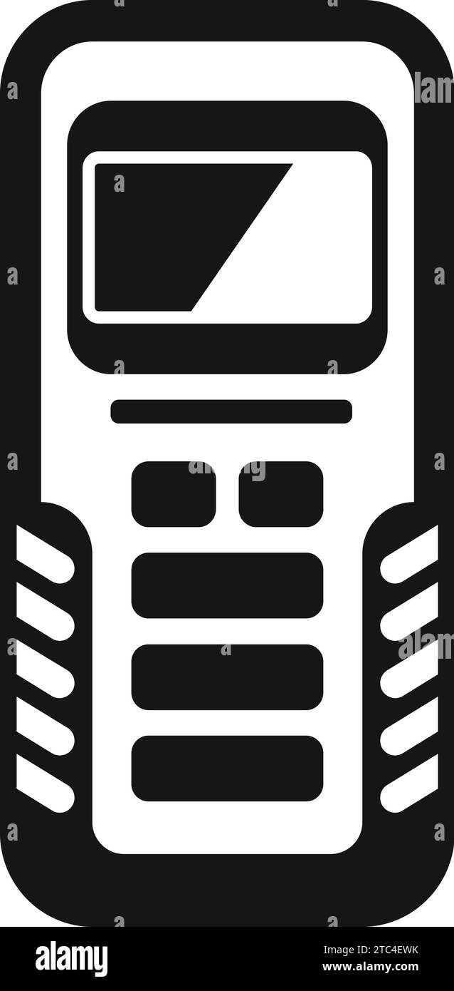 Laser meter instrument icon simple vector. Scanner tool. Measuring ...