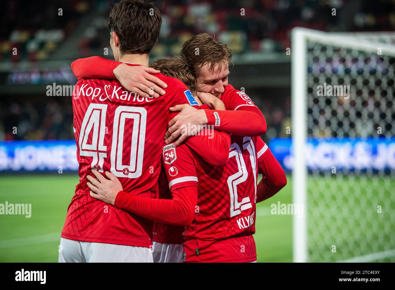 Silkeborg, Denmark. 09th, December 2023. Anders Klynge (21) of ...