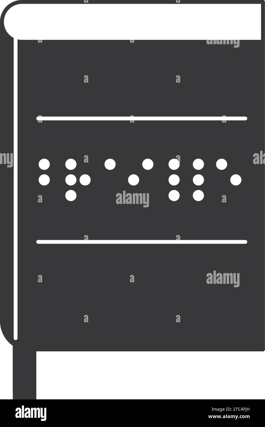 braille book icon Stock Vector Image & Art - Alamy