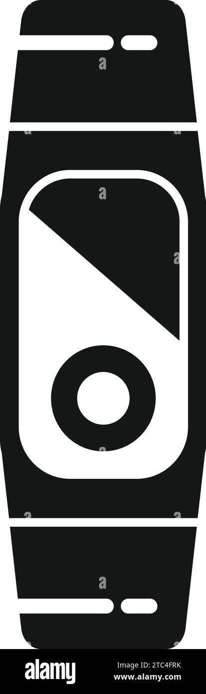 Fitbit icon vector Black and White Stock Photos & Images - Alamy