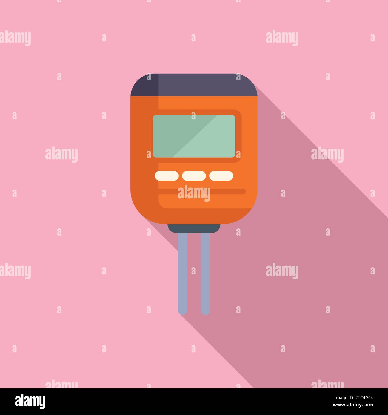Device soil ph meter icon flat vector. Medical experiment. Solution chemistry Stock Vector Image ...