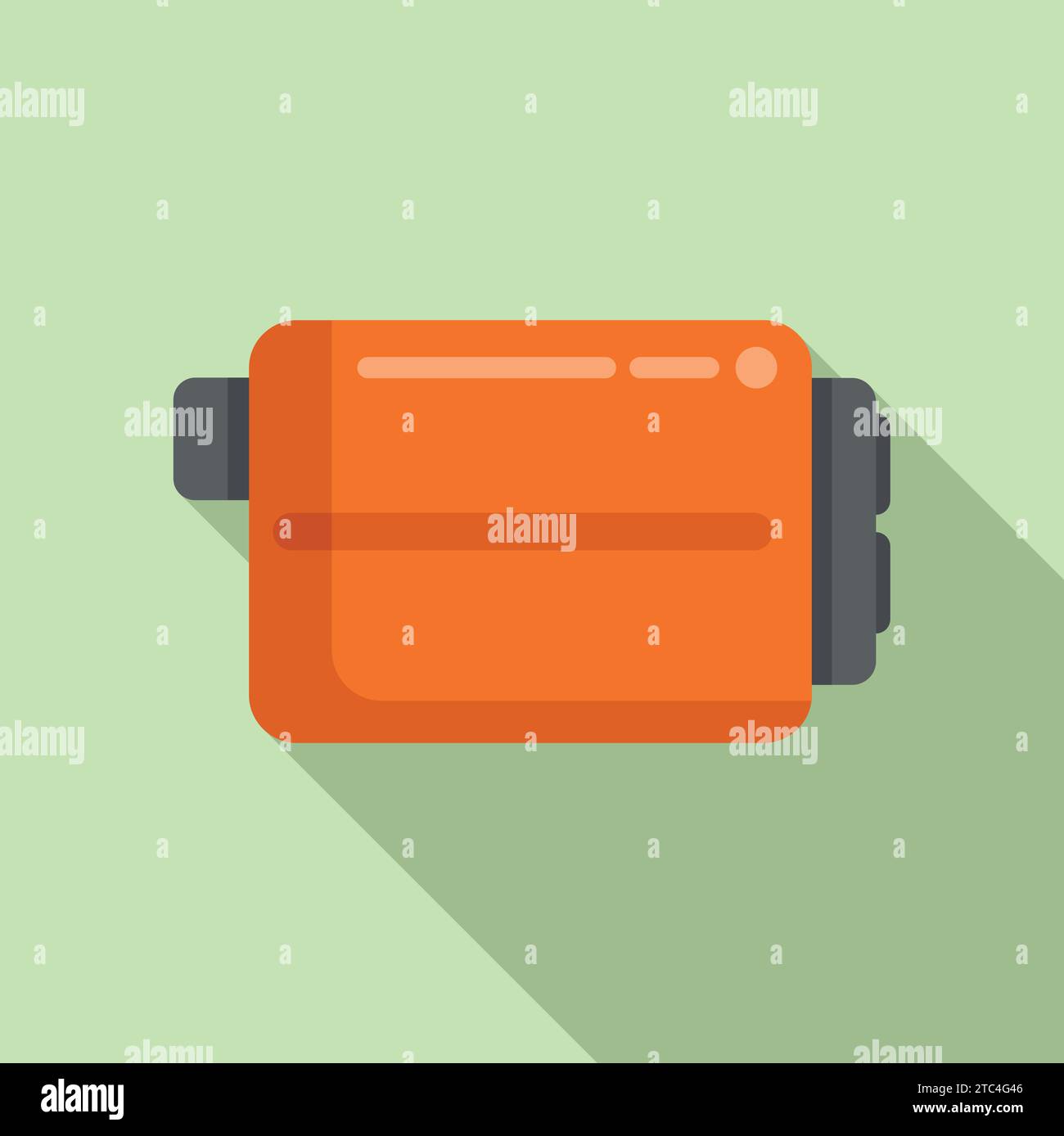 Laser meter level icon flat vector. Screen tool. Electronic altitude sensor Stock Vector Image ...