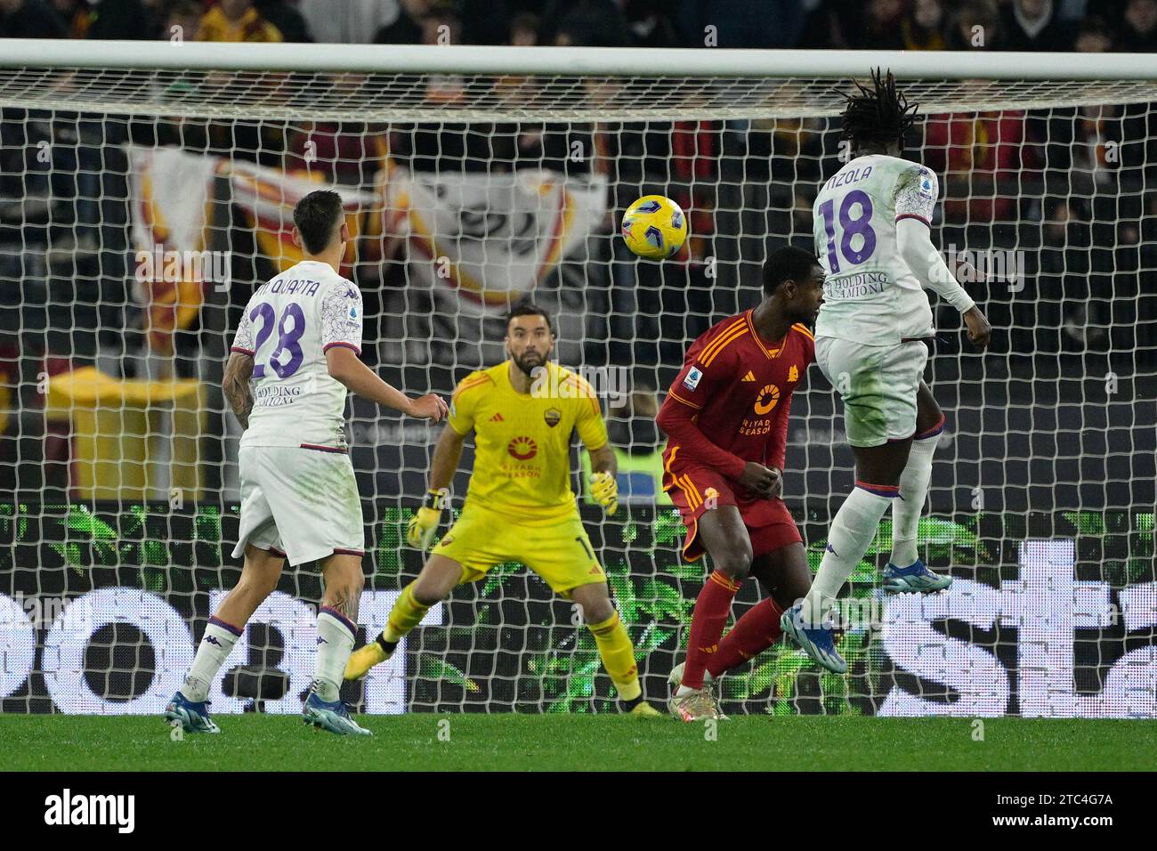 Rome, Italy. 10th Dec, 2023. M'Bala Nzola (ACF Fiorentina) during the ...