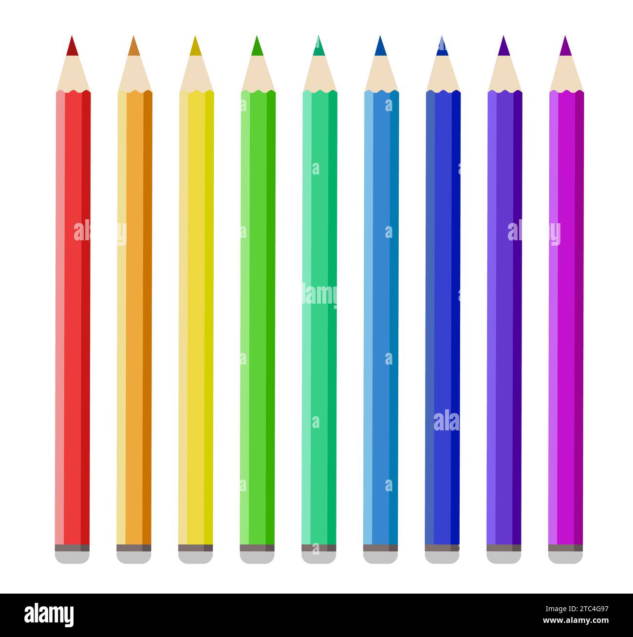 Color palette on gray Stock Vector Images - Alamy