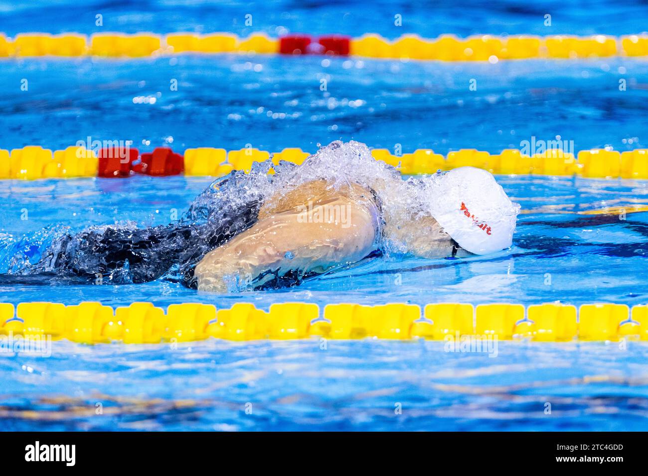 Beryl Gastaldello of France during Mixed 4x50m Medley Relay Final at ...