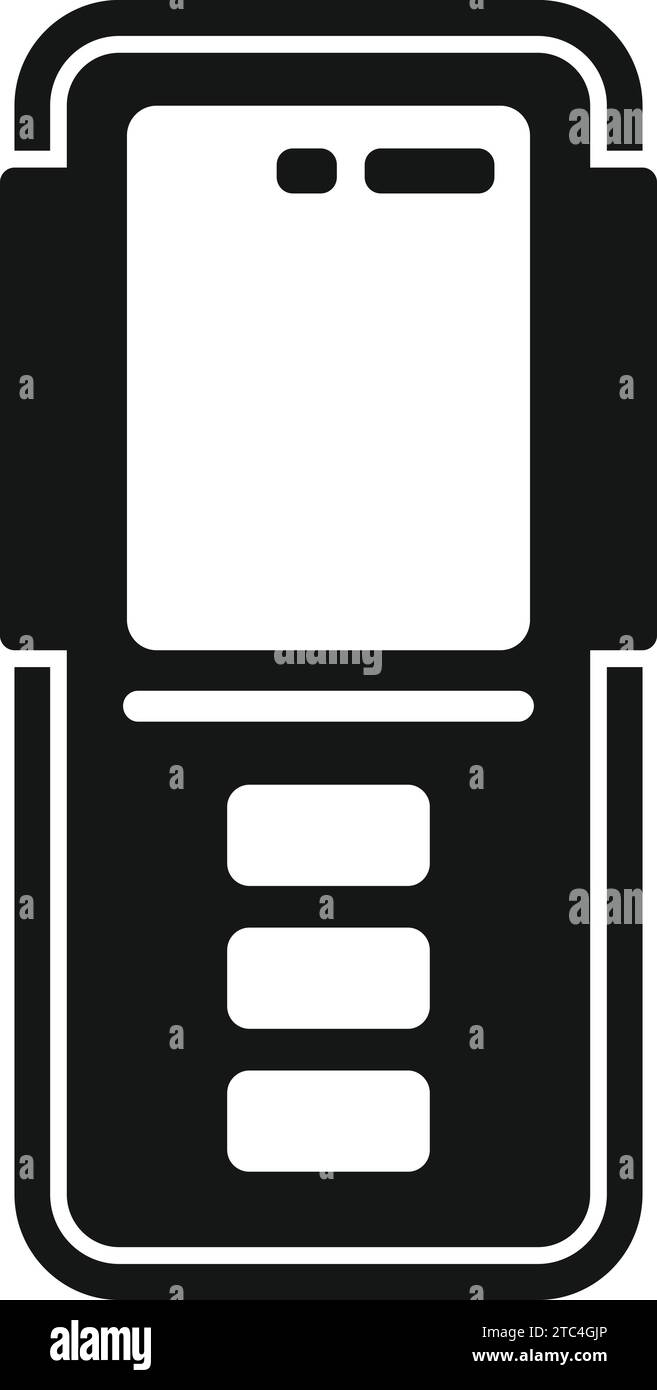 Engineering laser meter icon simple vector. Tool device. Modern screen ...