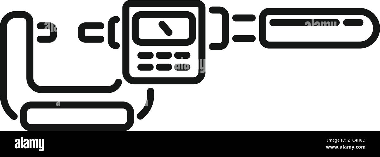 Very precise measuring device Black and White Stock Photos & Images - Alamy