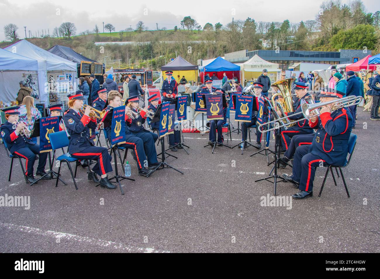 St Fachtna Silver Band, Skibbereen Stock Photo - Alamy