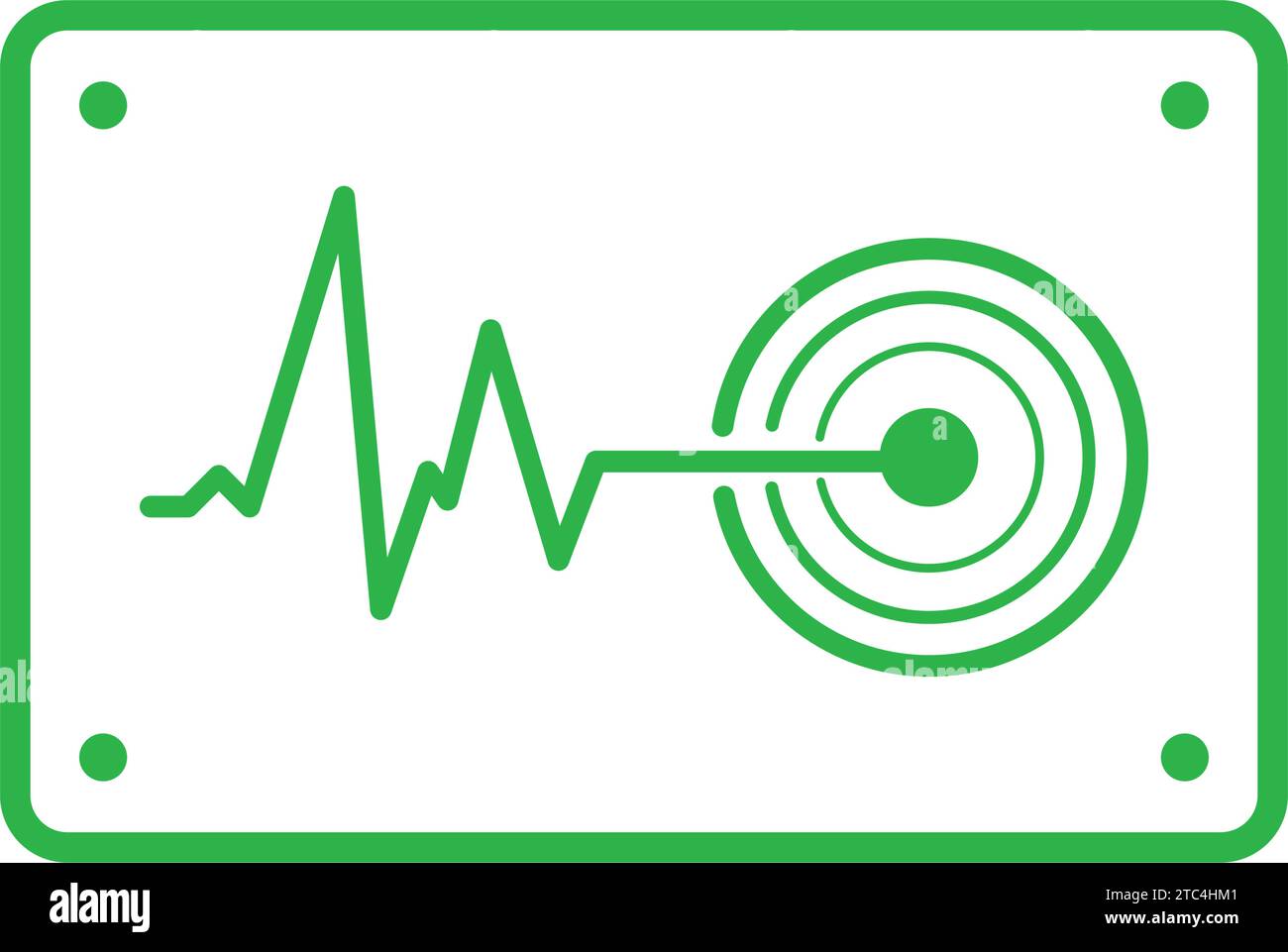 earthquake icon signal of earthquake prone Stock Vector Image & Art - Alamy