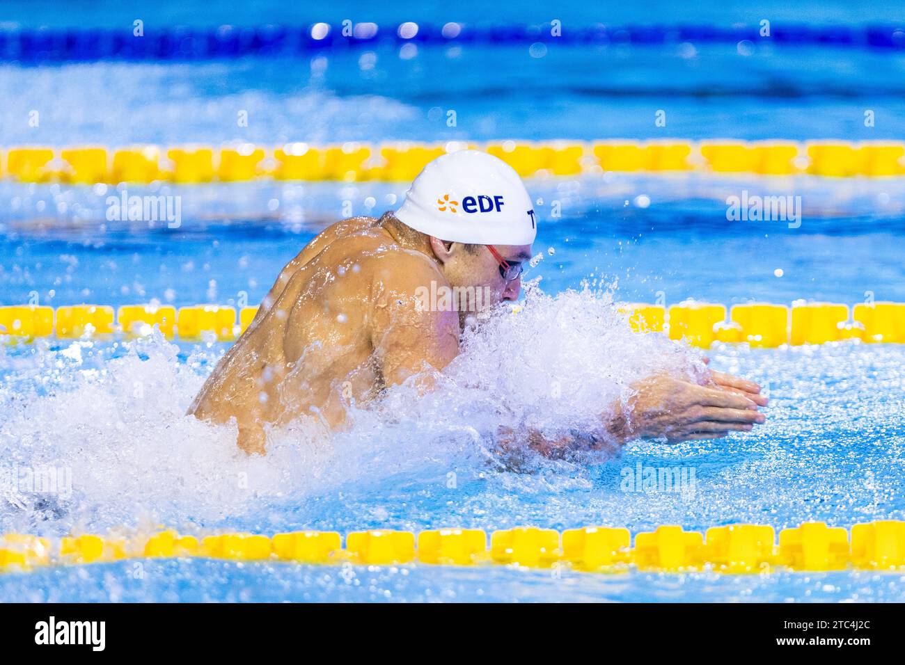 Manaudou Florent of France during Mixed 4x50m Medley Relay Final at the ...