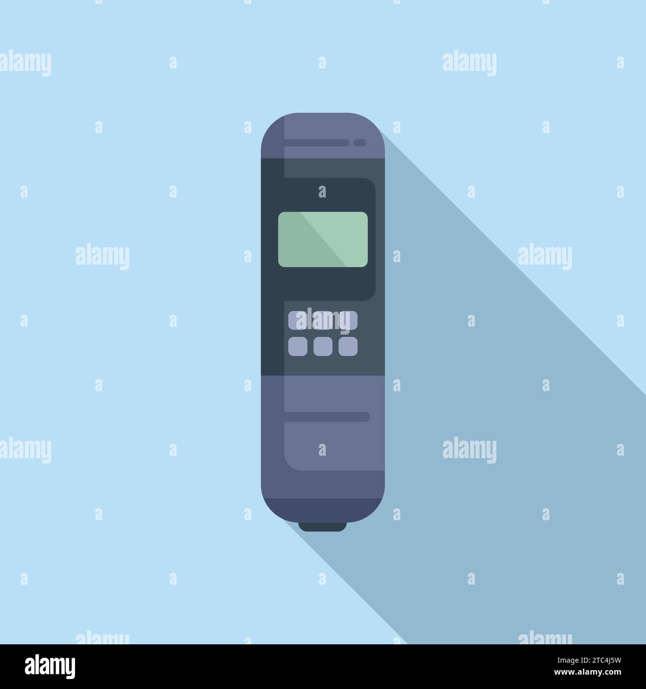 Solution food ph meter icon flat vector. Paper sensor. Device kit Stock Vector Image & Art - Alamy