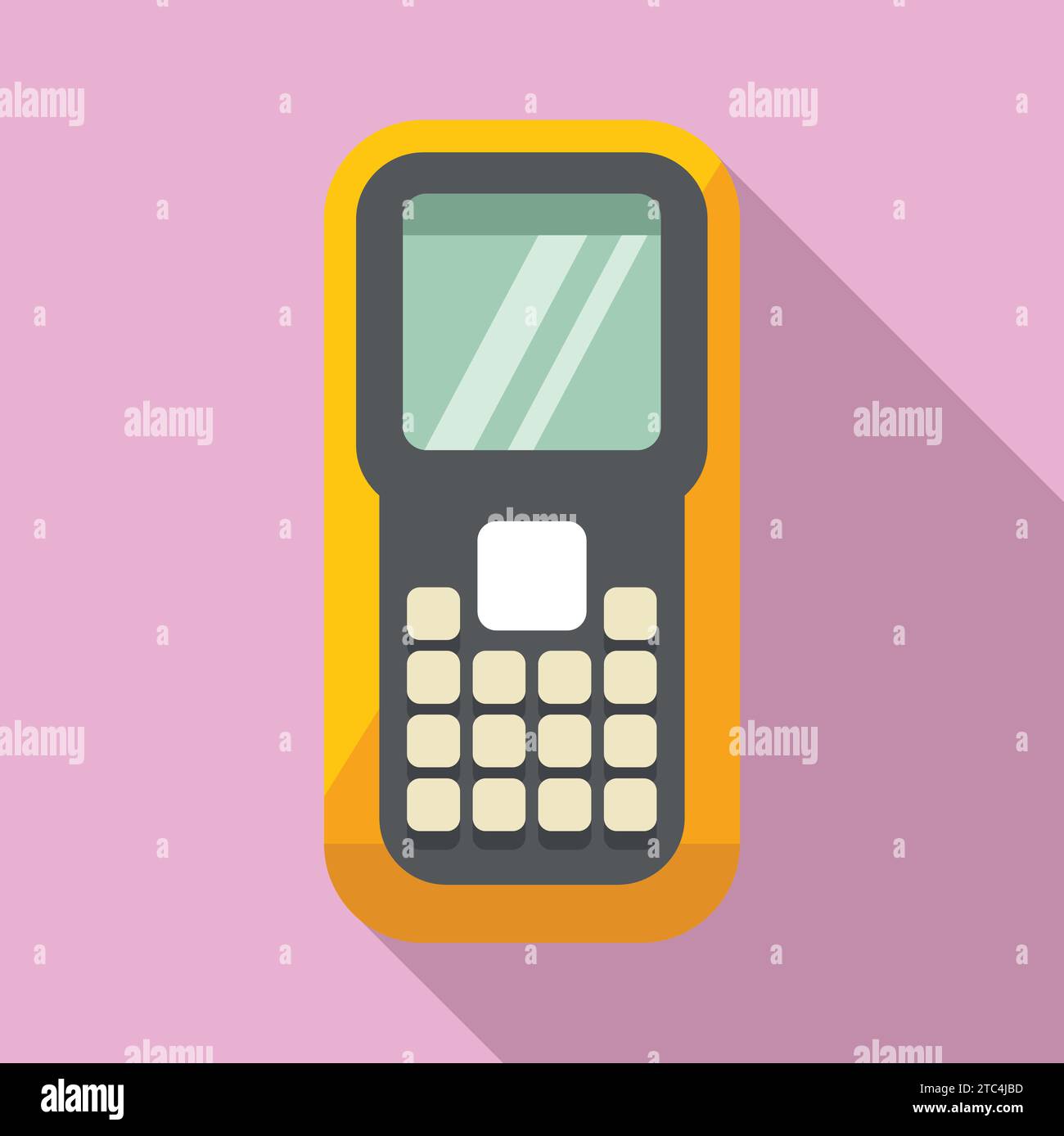 Measure laser meter icon flat vector. Tool screen electric. System ...