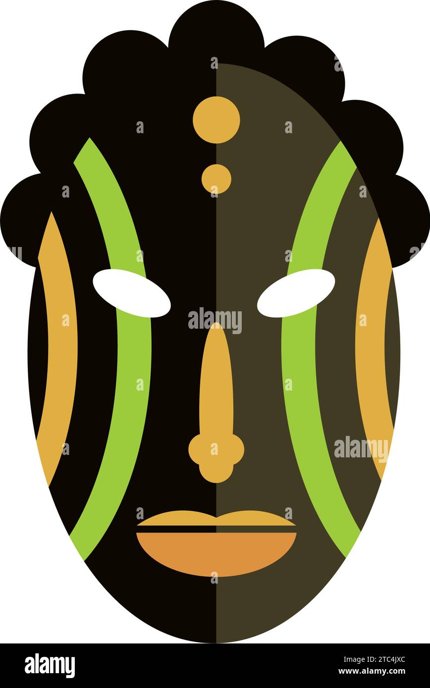 nigerian mask design Stock Vector Image & Art - Alamy