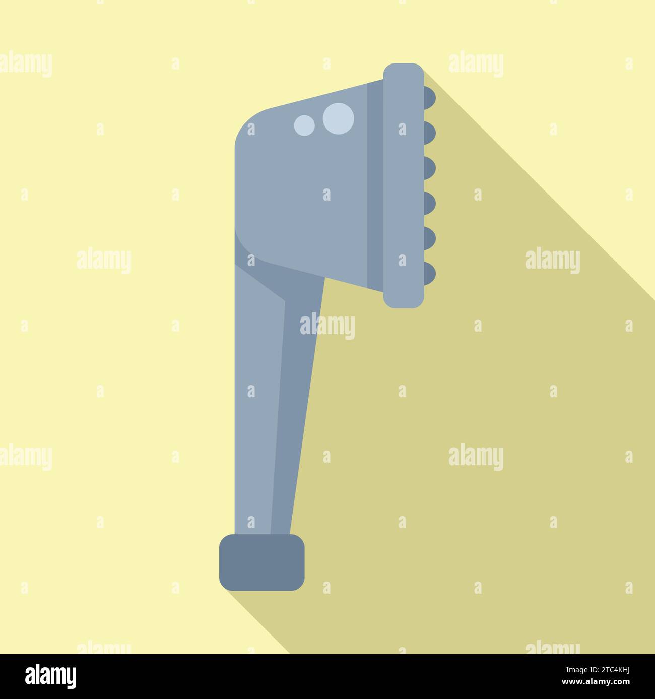 Rubber shower head icon flat vector. Restroom wellness. Cold water room ...