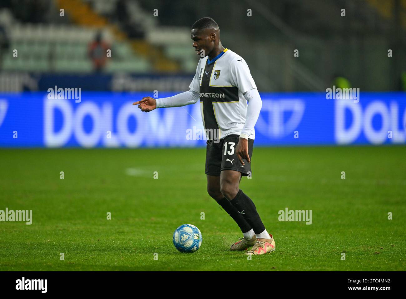 Parma, Italy. 10th Dec, 2023. Ange-Yoan Bonny (Parma Calcio) during the ...