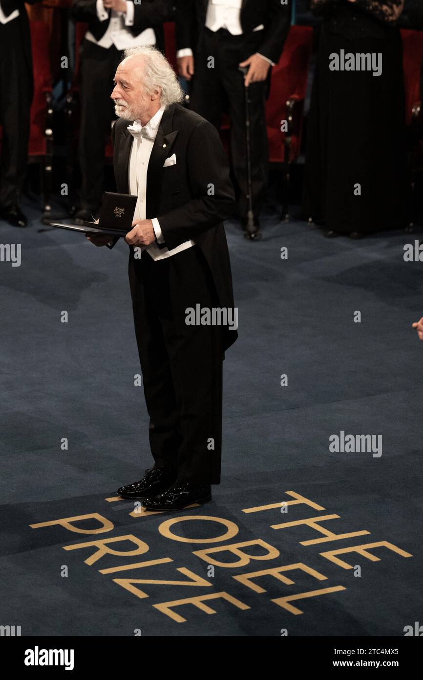 Stockholm, Suede. 09th Nov, 2023. 2023 Nobel laureate for physics ...