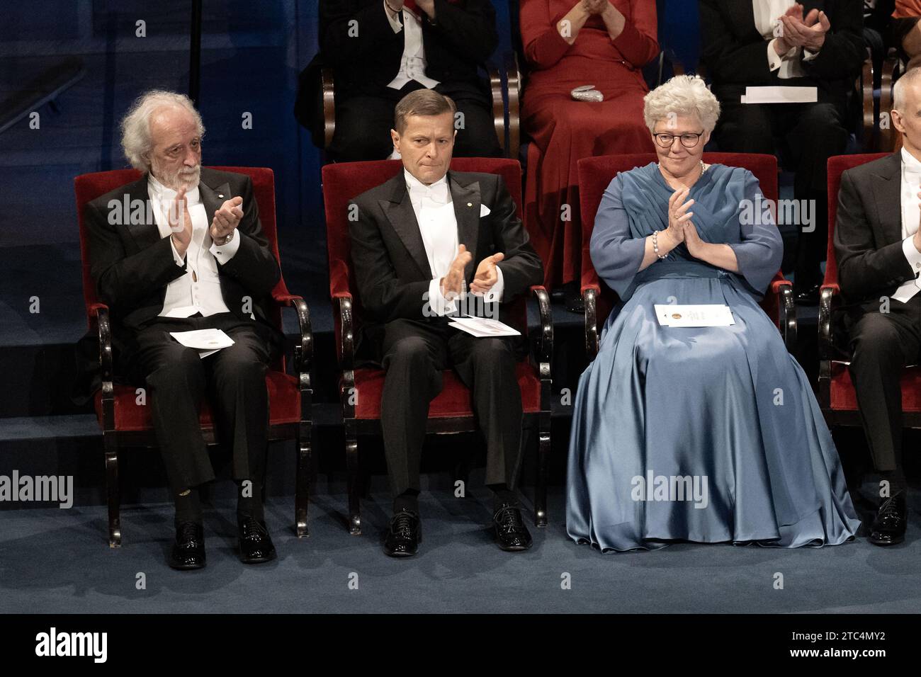 Stockholm, Suede. 09th Nov, 2023. 2023 Nobel laureate for physics ...