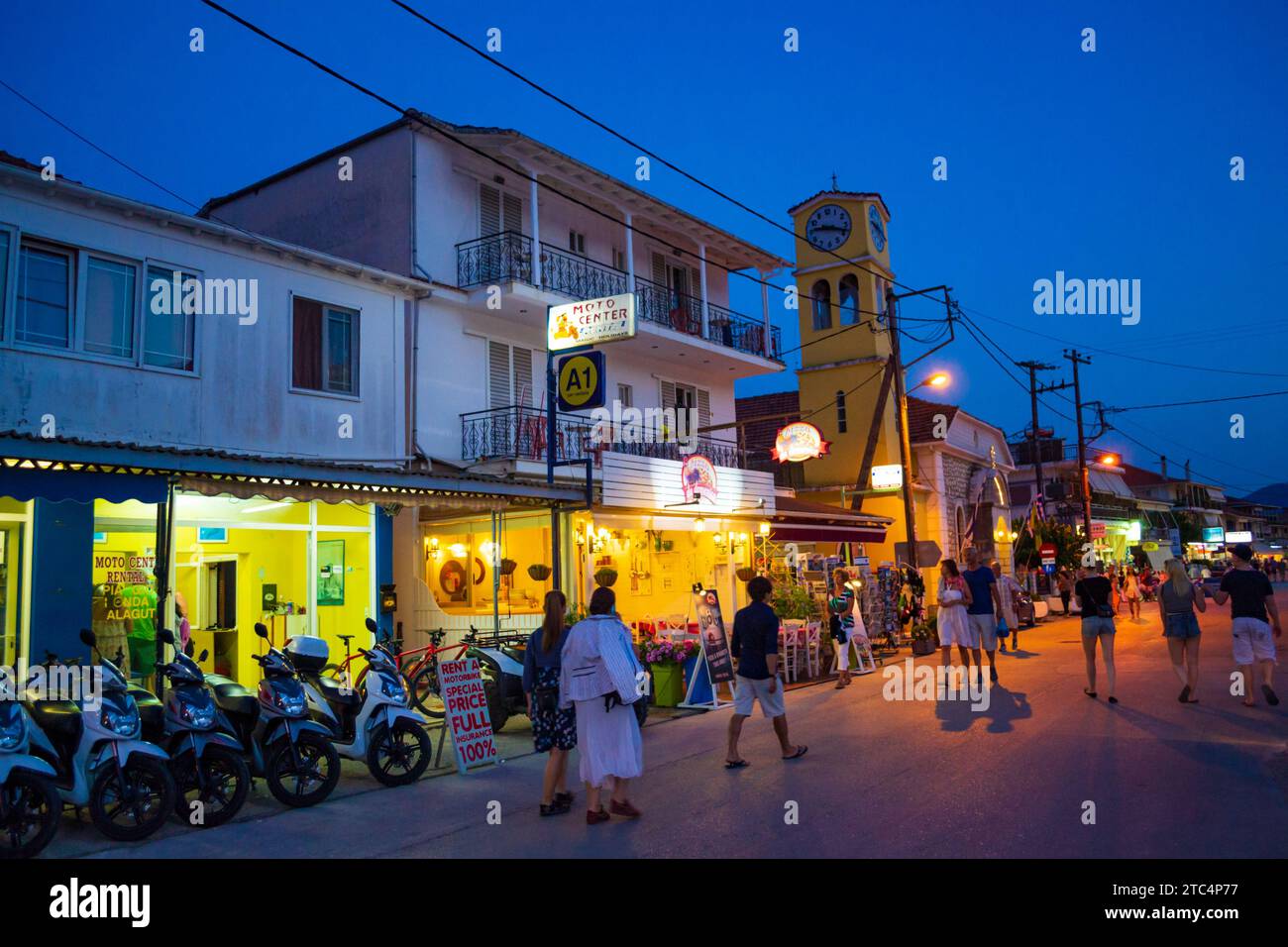 Nydri main street hi-res stock photography and images - Alamy