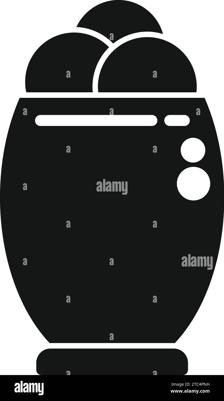 Bowl chocolate cream Black and White Stock Photos & Images - Alamy