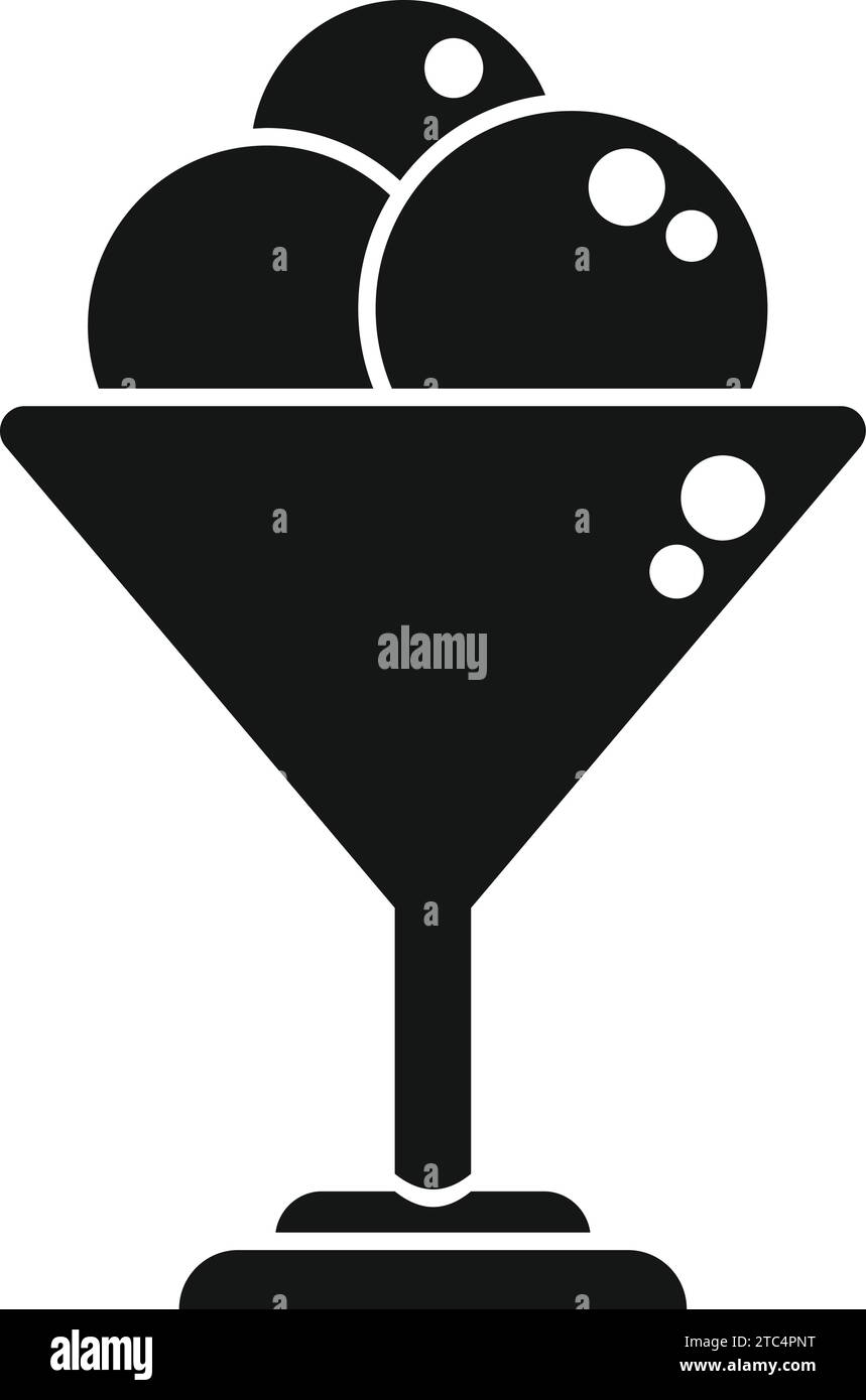 Gelato pop swirl icon simple vector. Ice cream dessert. Summer frozen ...