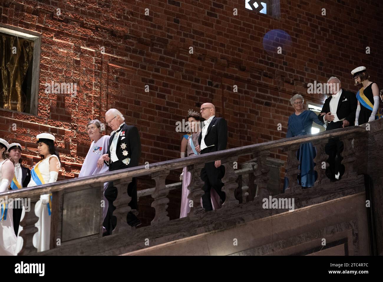 Stockholm, Suede. 09th Nov, 2023. Astrid Soderbergh Widding, King Carl ...