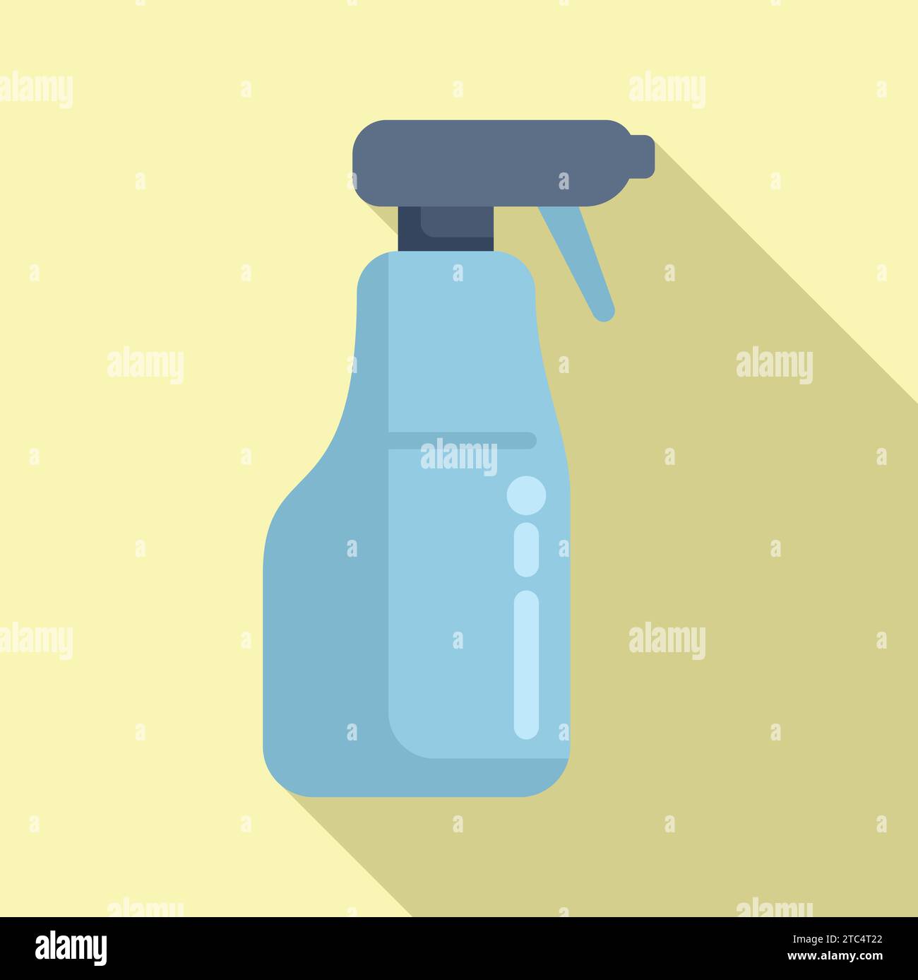 Haze safe sprayer icon flat vector. Water gun. Canister palm cleanse Stock Vector Image & Art ...