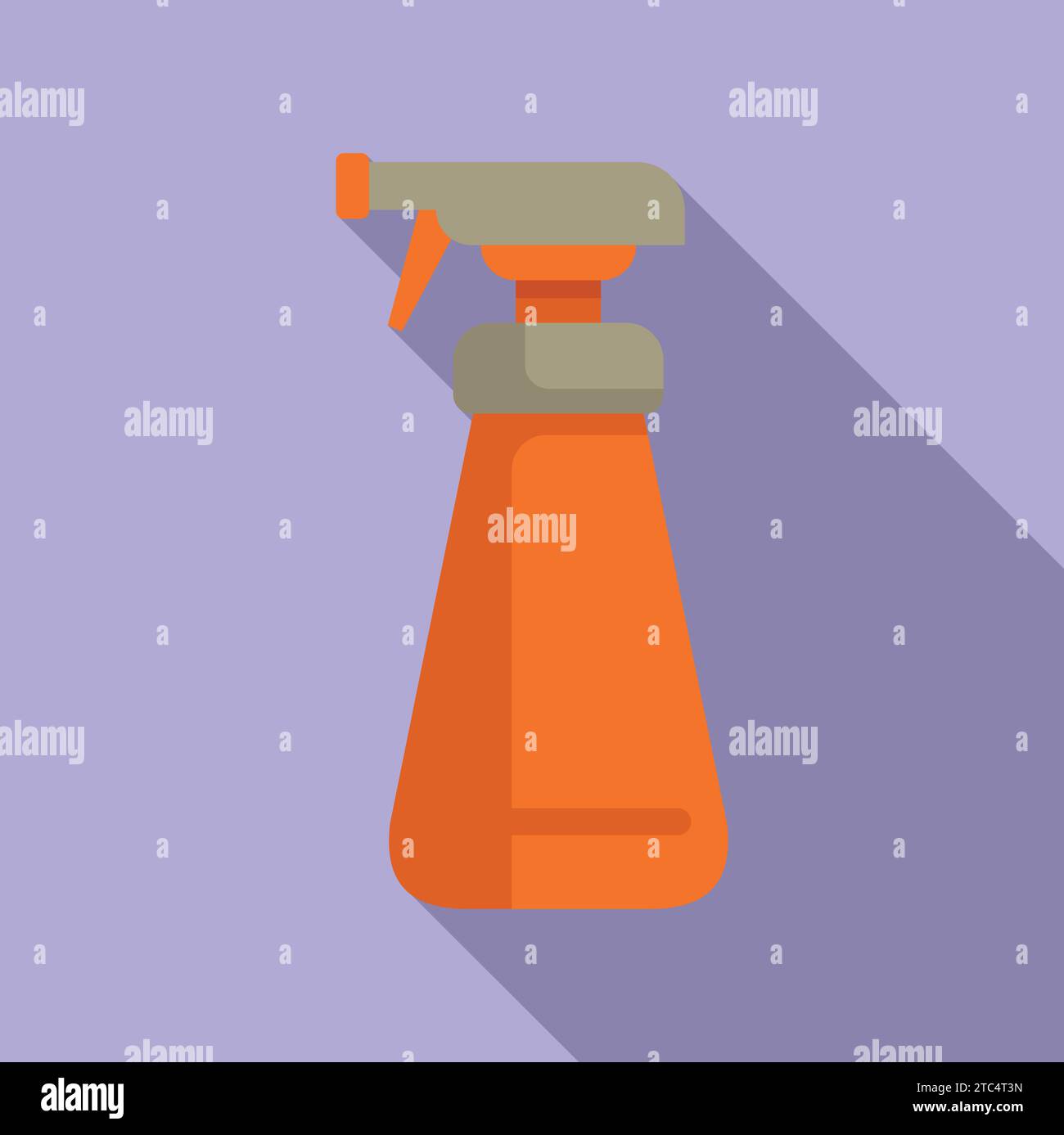 Bottle sprayer hand wash icon flat vector. Palm cleanse. Can powder ...