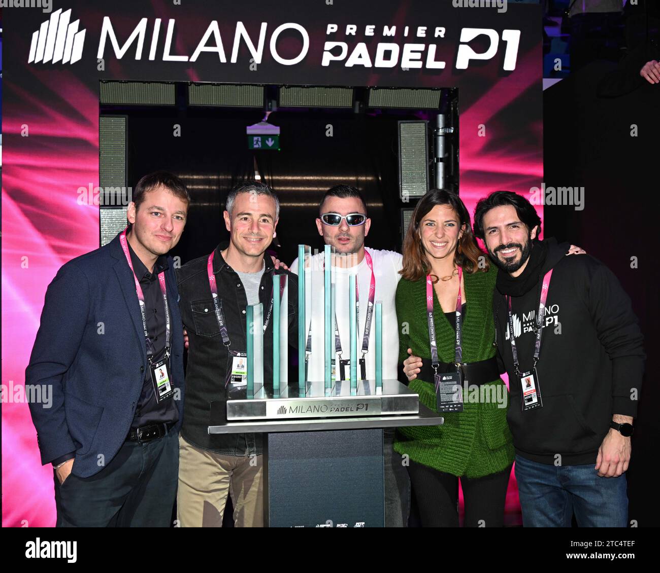 Milan, Italy. 10th Dec, 2023. Milan Premier Padel P1, the two Finals in ...